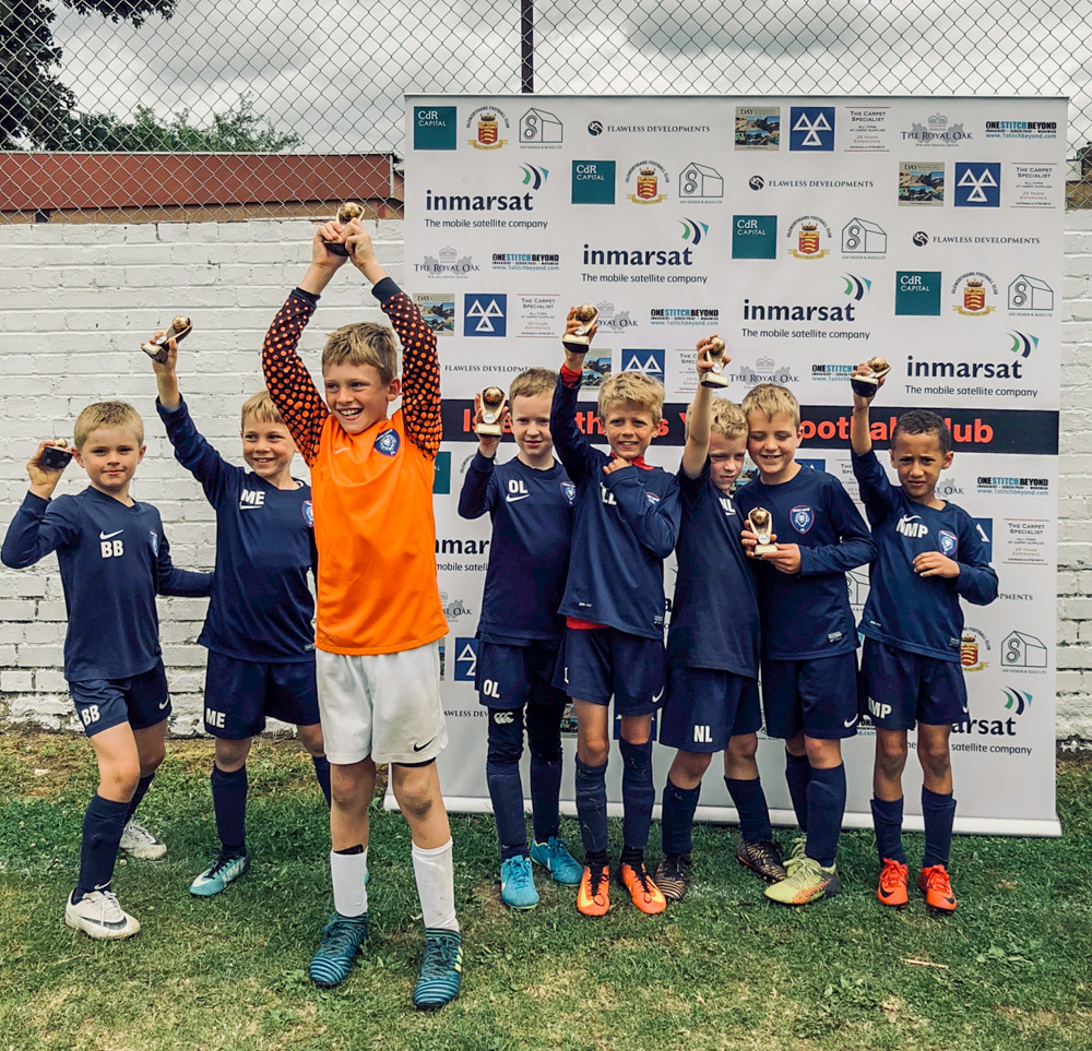 U8 Lions Win Old Isleworthians Plate - Sheen Lions